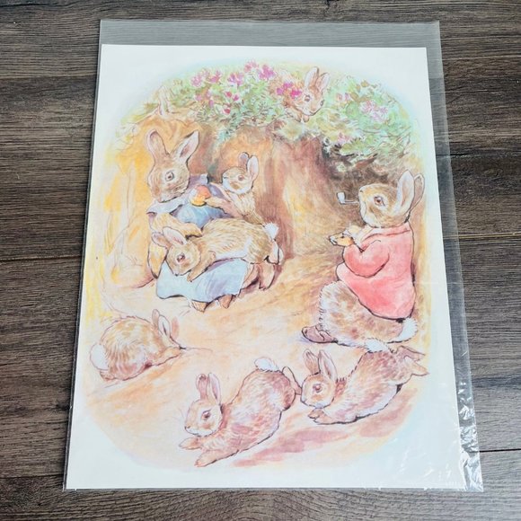 No brand / Not sure | Art | Vintage 992 Peter Rabbit Poster | Poshmark